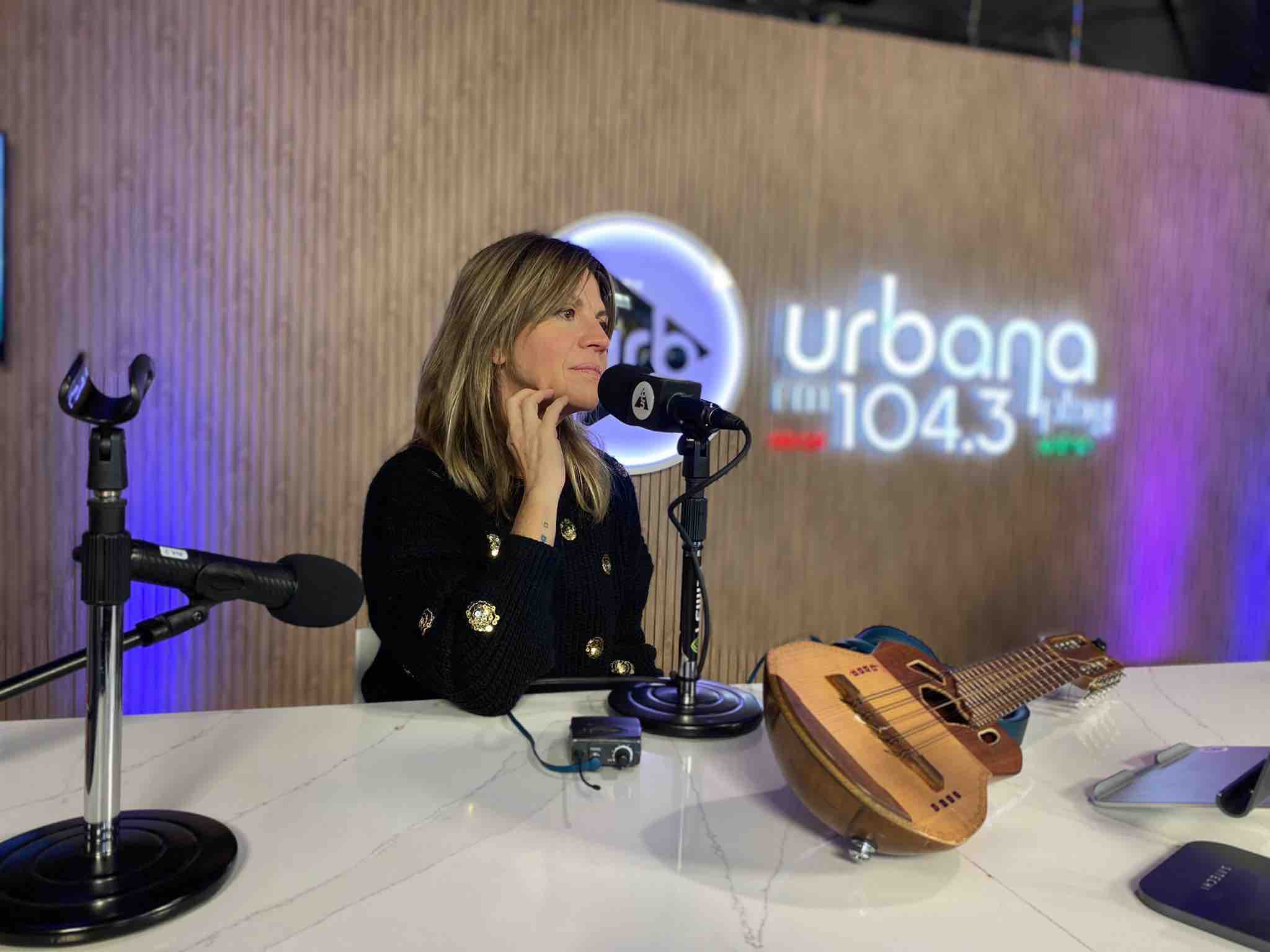 ¡Marcela Morelo pasó por Vuelta y Media! - Urbana Play 104.3