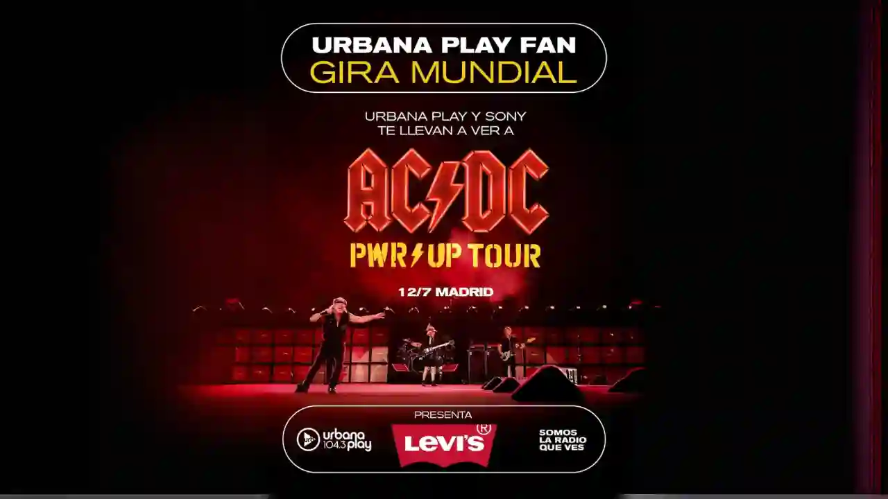 URBANA PLAY FAN GIRA MUNDIAL: ¡Te llevamos a Madrid a ver AC/DC ...